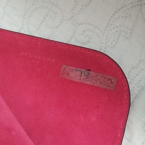 Burberry | Accessories | Burberry Pink Leather Tablet Holder | Poshmark